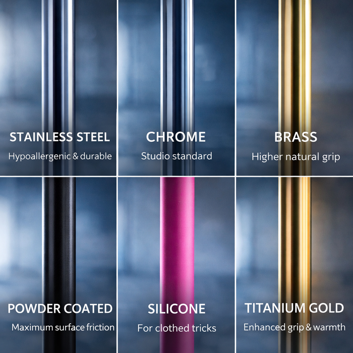 Choosing the Right Pole: Material and Grip Explained – Dancing Dust
